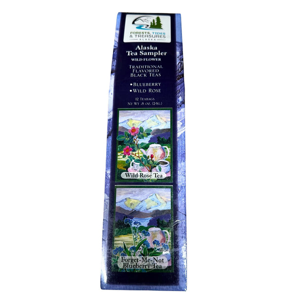 Wildflower Alaska Black Tea Sampler - Forests, Tides, and Treasures