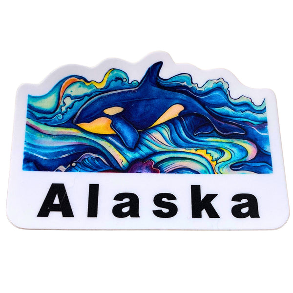 Alaskan Accents Sticker - Forests, Tides, and Treasures
