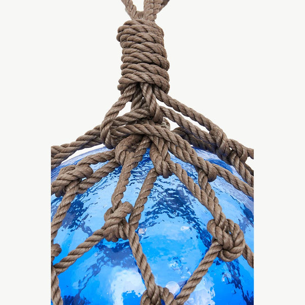 Glass Buoy with Nylon Rope - Small - Forests, Tides, and Treasures