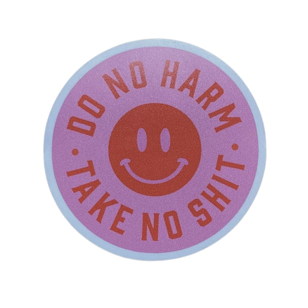 Do No Harm Sticker - 2 Inch - Forests, Tides, and Treasures