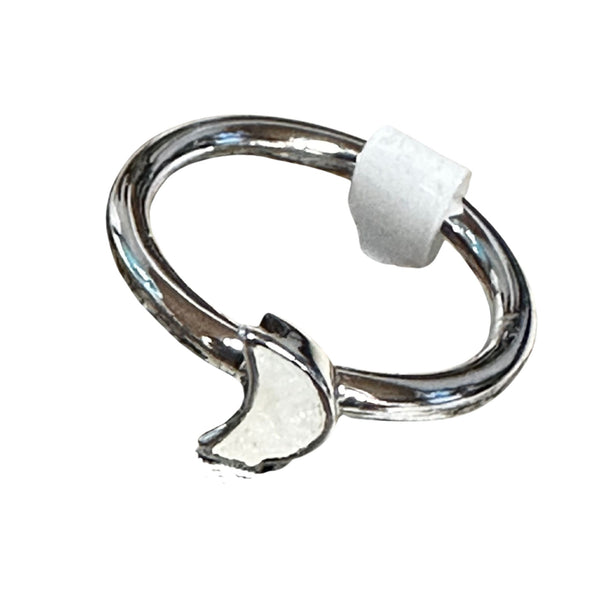 Crescent Moon Stack Ring - Forests, Tides, and Treasures