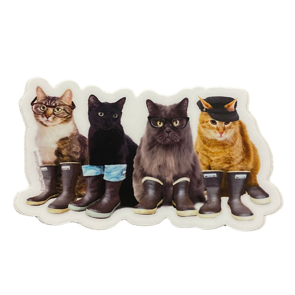 Cats Stickers - Forests, Tides, and Treasures