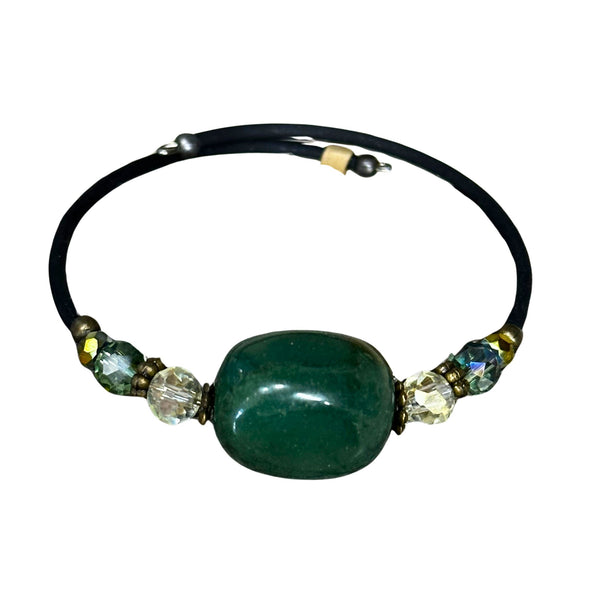 Drops of AK Bracelet Nephrite Jade - Forests, Tides, and Treasures