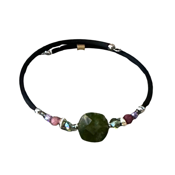Drops of AK Bracelet Nephrite Jade - Forests, Tides, and Treasures