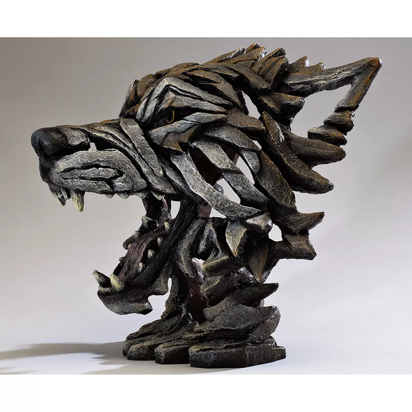 Wolf Edge Sculpture - Forests, Tides, and Treasures