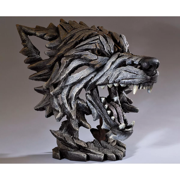 Wolf Edge Sculpture - Forests, Tides, and Treasures