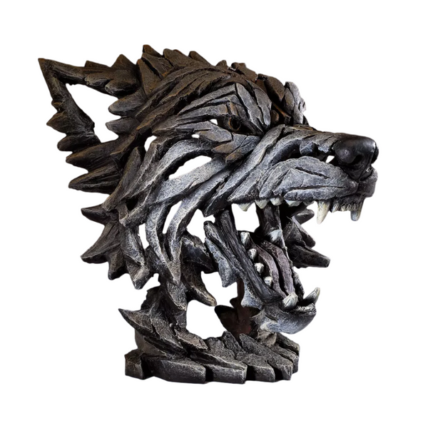 Wolf Edge Sculpture - Forests, Tides, and Treasures