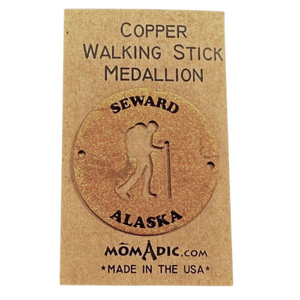 Walking Stick Medallion - Forests, Tides, and Treasures