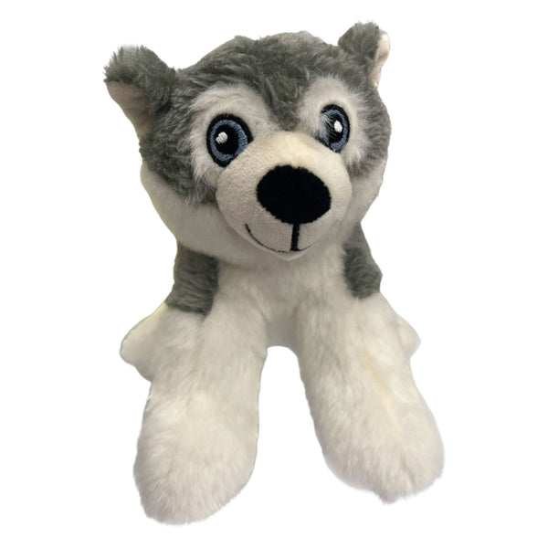Small Plush Husky Dog Toy - Forests, Tides, and Treasures
