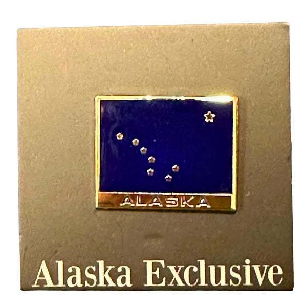 Alaska Flag Pin - Forests, Tides, and Treasures