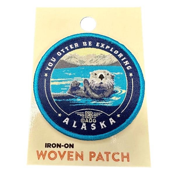 Otter Circle Patch - Forests, Tides, and Treasures