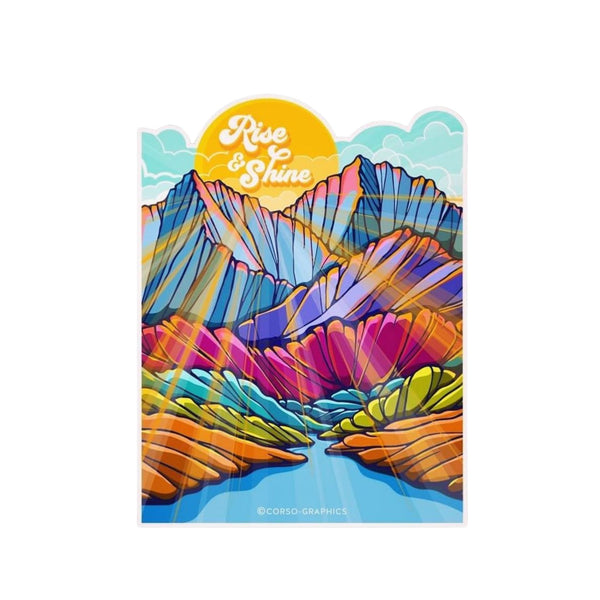 Rise Up - Sticker - Forests, Tides, and Treasures