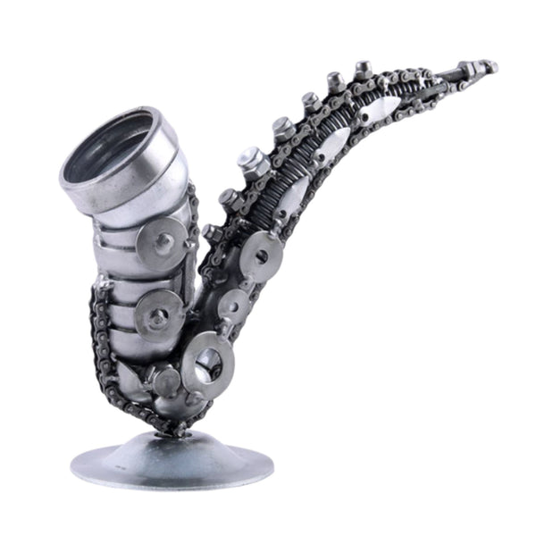 Saxophone Metal Figurine - Forests, Tides, and Treasures