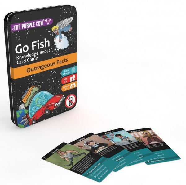 Go Fish Knowledge Boost Card Game - Forests, Tides, and Treasures