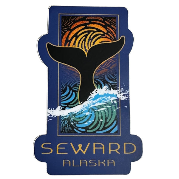 Whitewater Wave Sticker - Forests, Tides, and Treasures