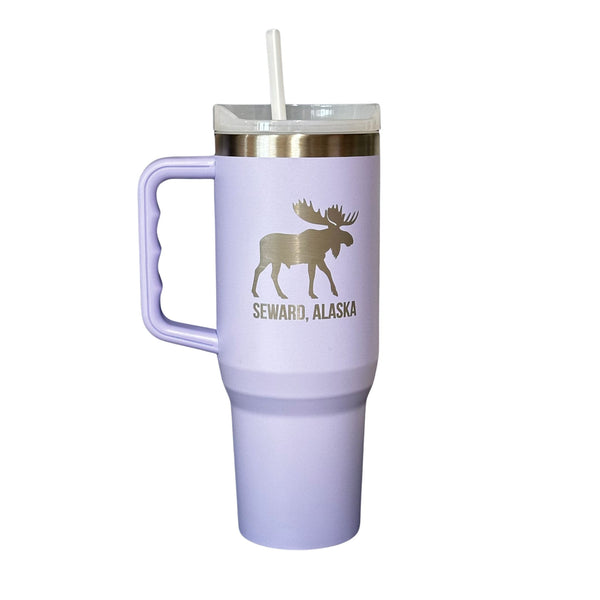 Moose Fit Forty 40 oz Tumbler - Forests, Tides, and Treasures