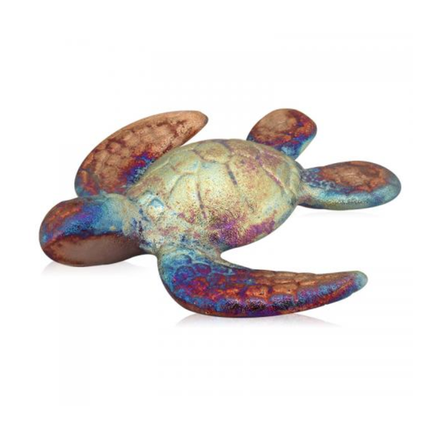 Raku Sea Turtle 2 inch - Forests, Tides, and Treasures