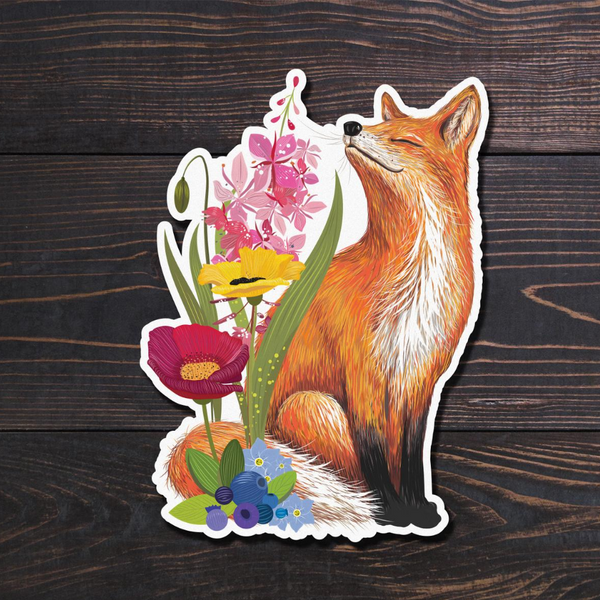 Foxy - Sticker - Forests, Tides, and Treasures