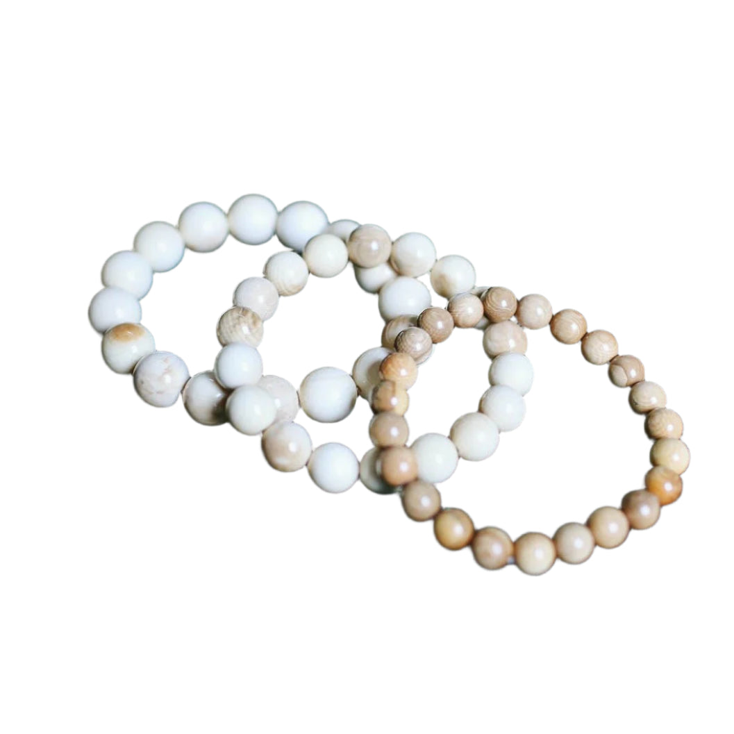 Mammoth Ivory Bracelet - Forests, Tides, and Treasures