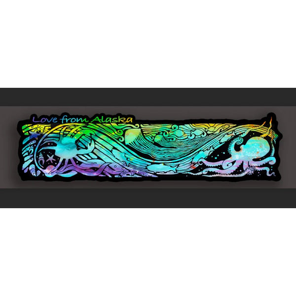 Rainbow Inlet Sticker - Forests, Tides, and Treasures