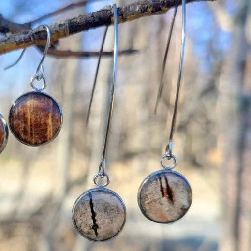 Birch Earrings - Forests, Tides, and Treasures