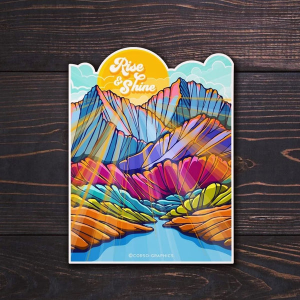 Rise Up - Sticker - Forests, Tides, and Treasures