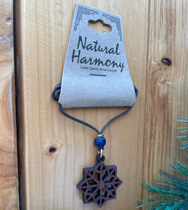Geo Wood Choker - Forests, Tides, and Treasures