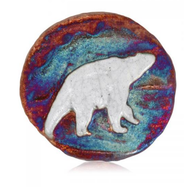 Bear Medallion Magnet - Forests, Tides, and Treasures